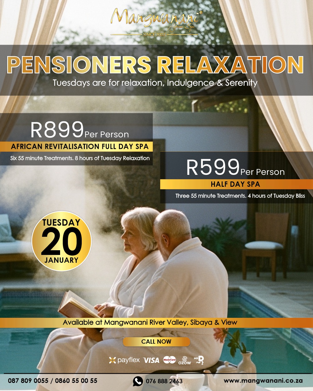 PENSIONERS RELAXATION – Mangwanani